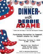Events from October 21 – October 28 – Tarrant County GOP
